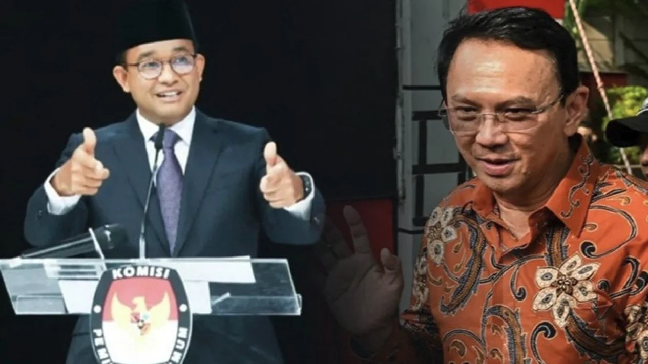 Ahok Bongkar Kisah Dibalik pembatalan PDI-P Mengusung Anies pada Pilkada Jakarta - Fusilat News
